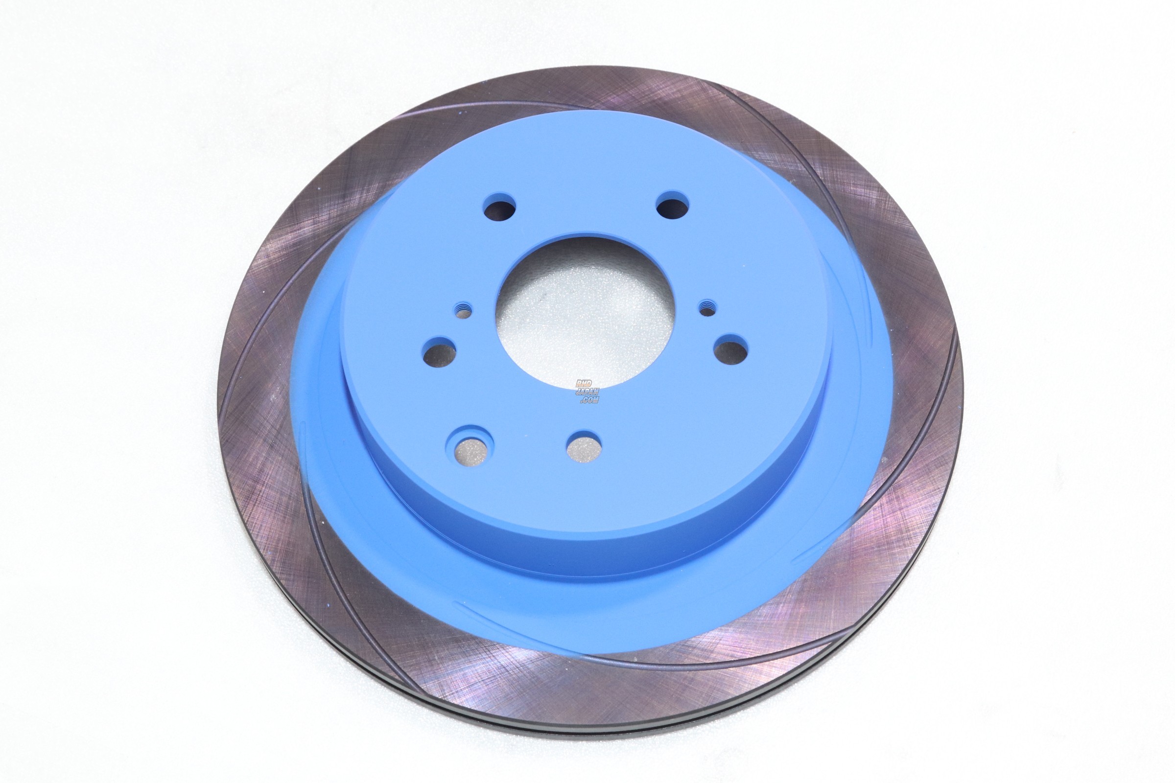 Endless Curving Slit Brake Rotor Rear Blue Right - HCR32 HNR32 BNR32 ECR33 ER34 Z32 - RHDJapan