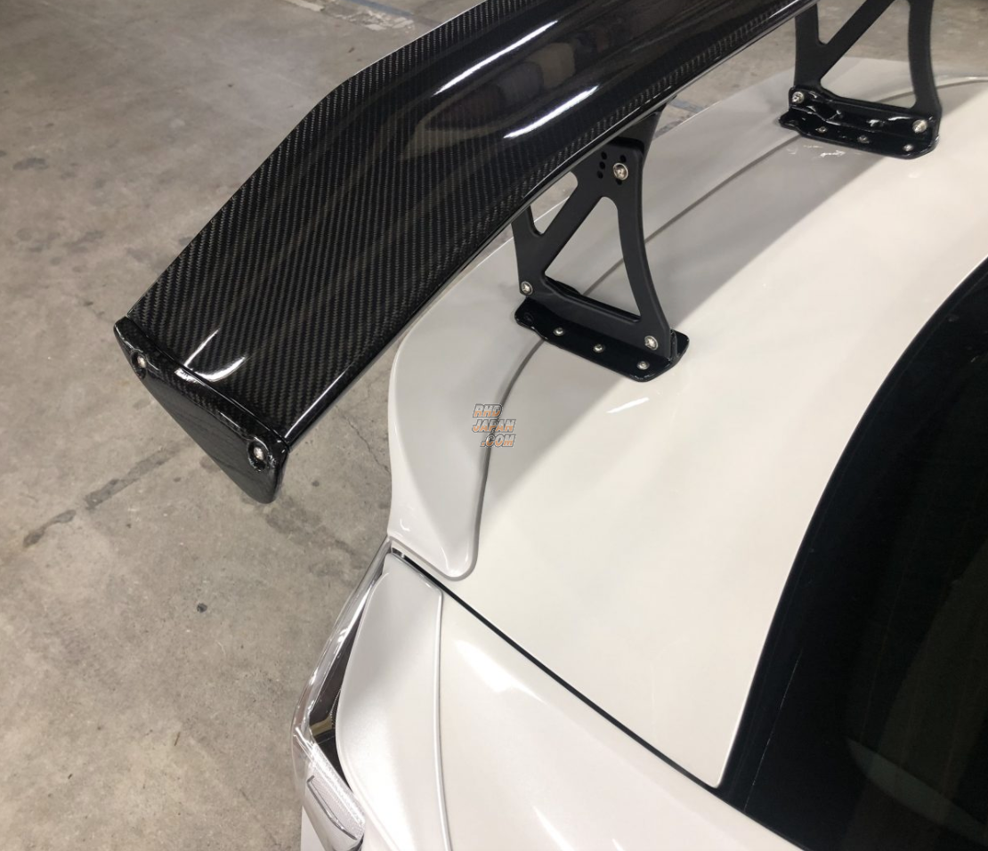 Pro Composite Rear Wing Low Drag Type 2 Wet Carbon Fiber CFRP TRD Trunk ...