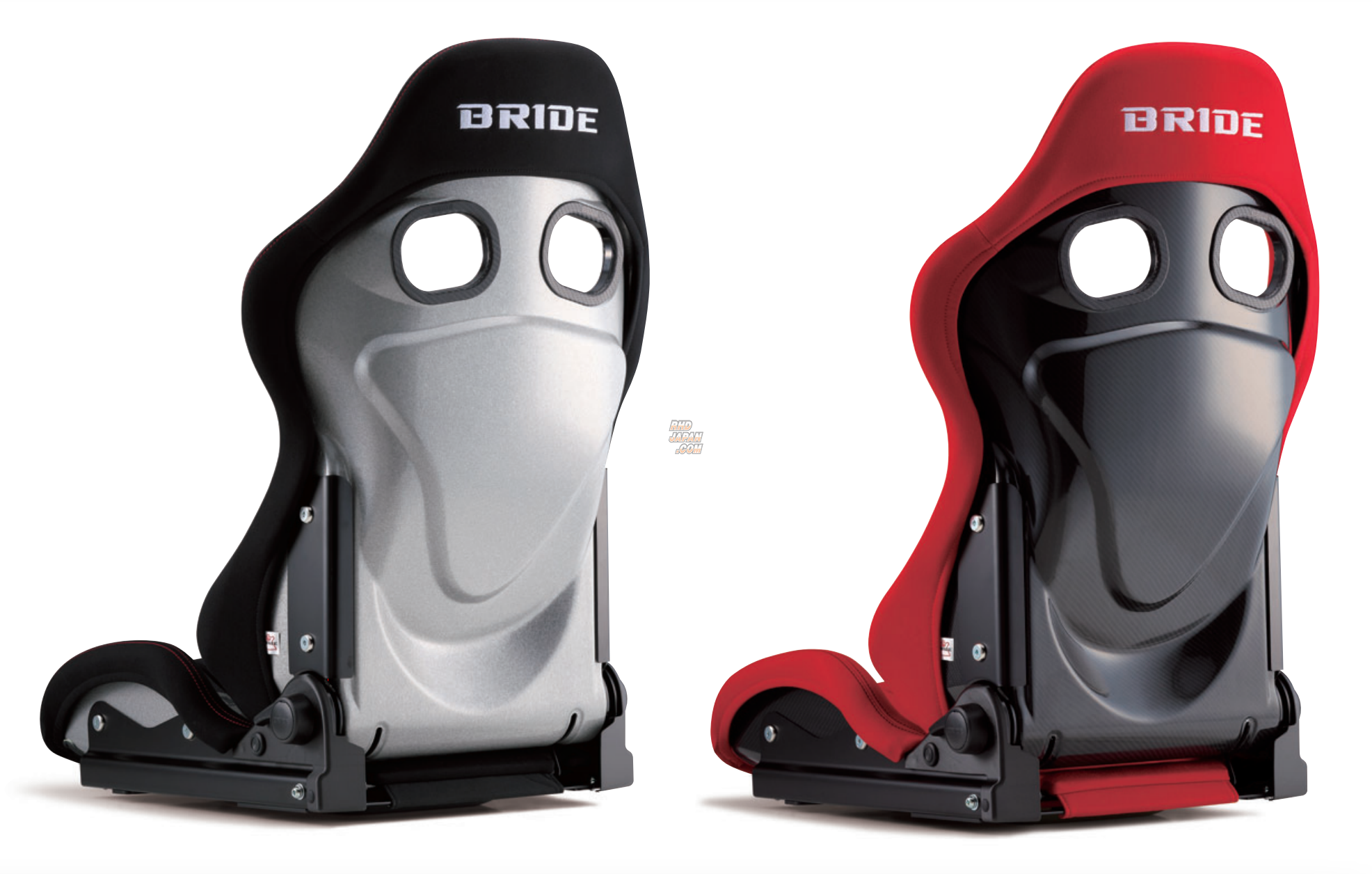 BRIDE Stradia III Low Max Reclining Bucket Seat - Red Carbon Shell ...