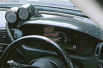 Border Dual 60mm Meter Panel FRP - S14 - RHDJapan