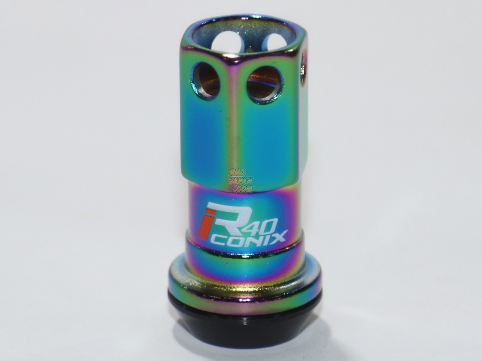 KYO-EI KICS Racing Composite R40 iCONIX Replacement Nut - Neochro Black ...