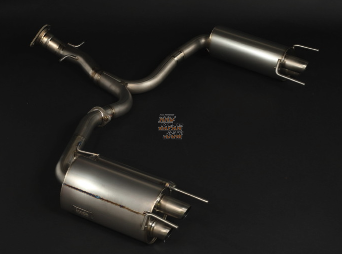 LEMS X icode ISF Titanium Muffler Center & Rear Piece - Lexus IS-F ...