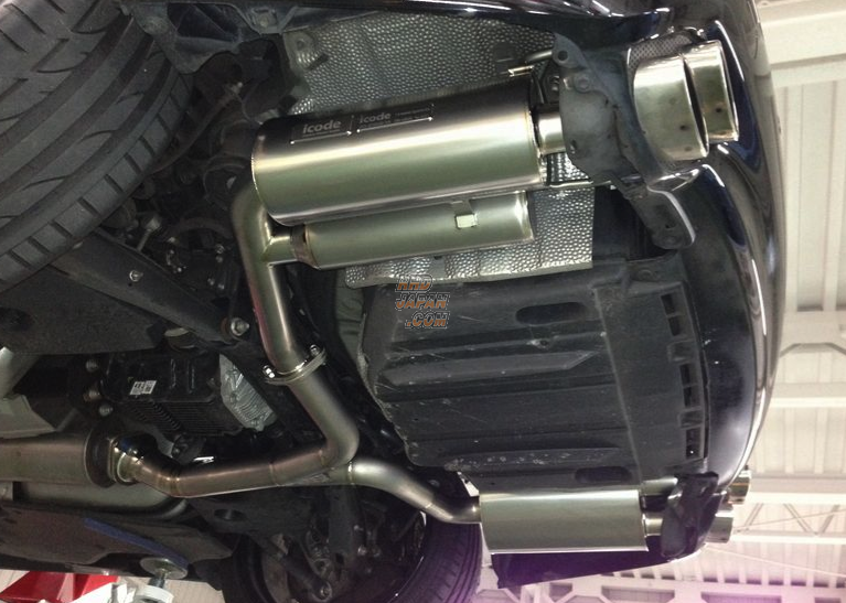 LEMS X icode ISF Titanium Muffler Center & Rear Piece - Lexus IS-F ...