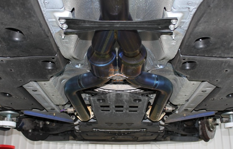 LEMS X icode ISF Titanium Muffler Center & Rear Piece - Lexus IS-F ...