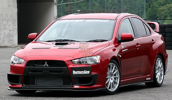 Charge Speed Bottomline Type-1 Side Steps FRP - Lancer Evolution X CZ4A ...