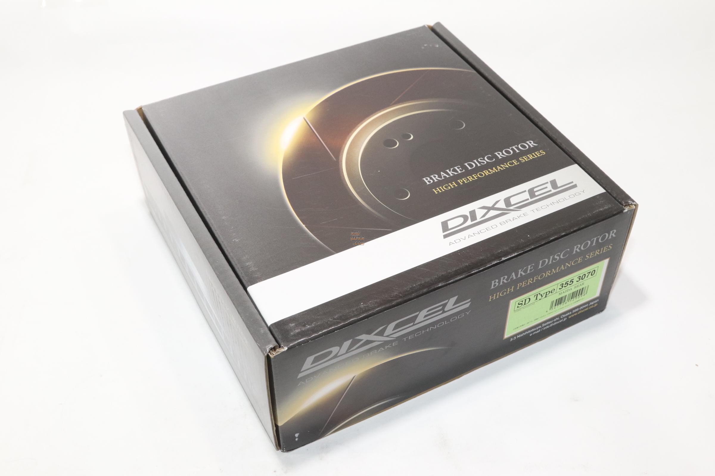 Dixcel Brake Rotor Set Type SD 6-Slot Front - Civic Type-R FL5 FK2 FK8 ...