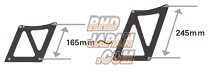 VOLTEX GT Wing Bracket - 195mm - RHDJapan
