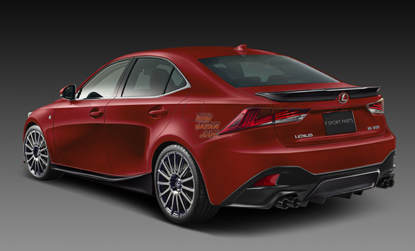 TRD F Sport Parts Trunk Spoiler Unpainted - Lexus AVE35 ASE30 GSE30 ...