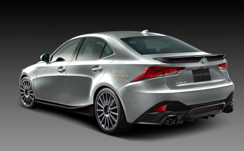 TRD F Sport Parts Trunk Spoiler Unpainted - Lexus AVE35 ASE30 GSE30 ...