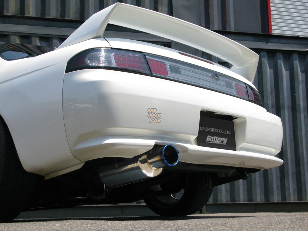 GP Sports EXAS F1 Exhaust System Muffler - Silvia S14 - RHDJapan