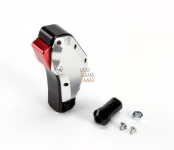 TGS Automotive Technology X-Fang Billet Shifter Gun Grip Type - CR.1 Silver / Black A/T M8 ...