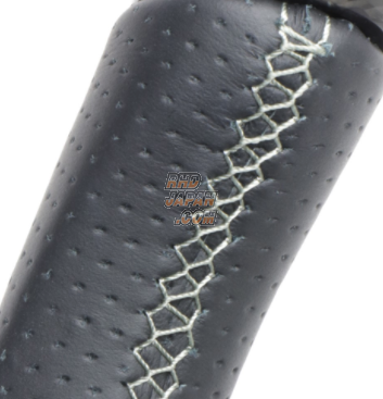 Real Premium Series Steering Wheel D-Shape Black Carbon Black Leather ...