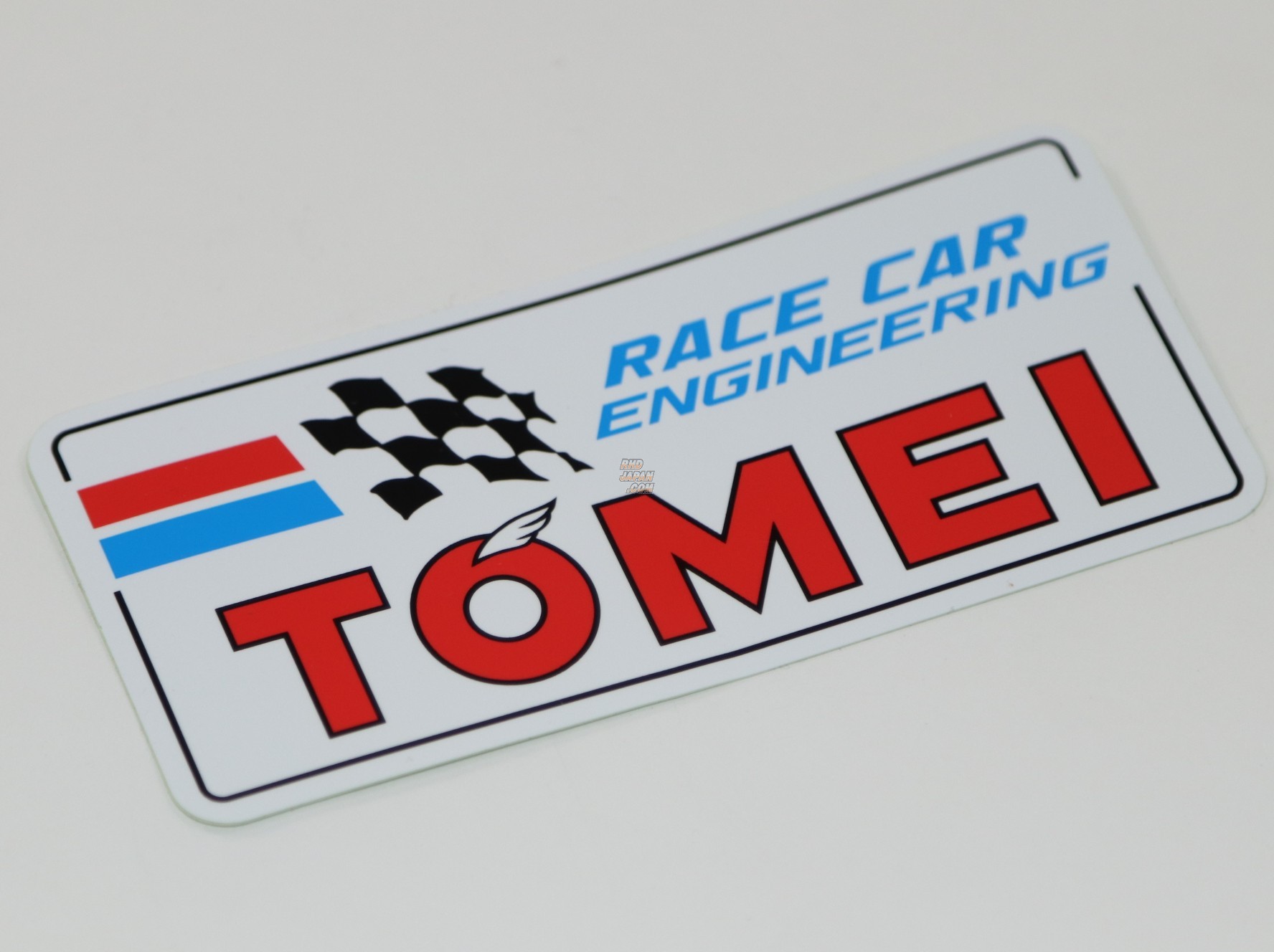 Tomei Race Car Engineering Original Retro Sticker - 1970's Rectangle ...