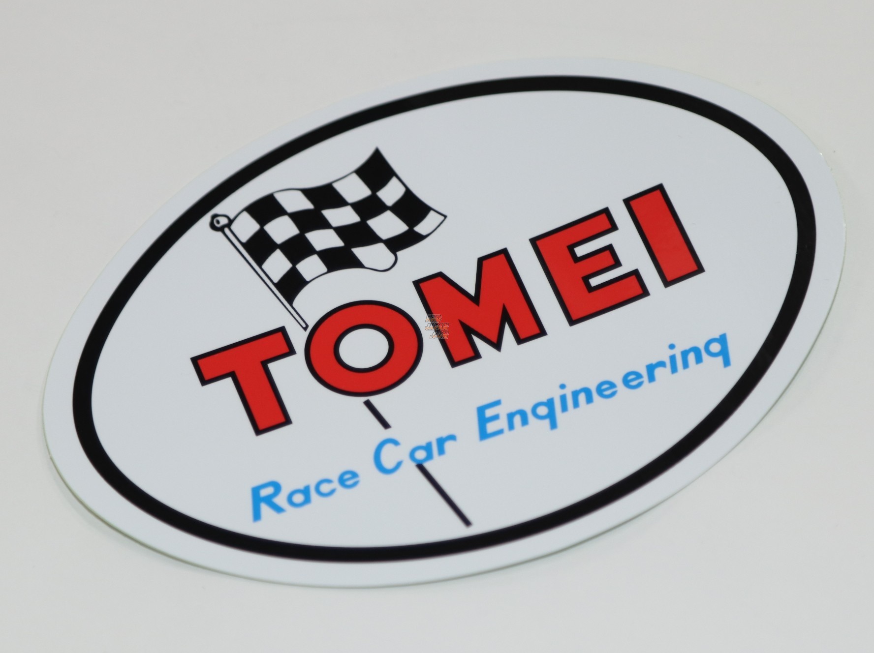 Tomei Race Car Engineering Original Retro Sticker - 1970's Oval - RHDJapan