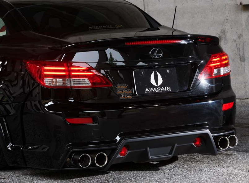 Aimgain Jun VIP Sport Rear Trunk Spoiler FRP - Lexus IS 250C GSE20 IS ...