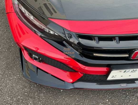 Seeker Front Lip Wing Spoiler FRP - Civic Type-R FK8 - RHDJapan