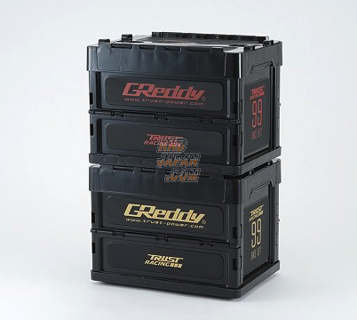 Trust Greddy Folding Container Box 20L - Red - RHDJapan