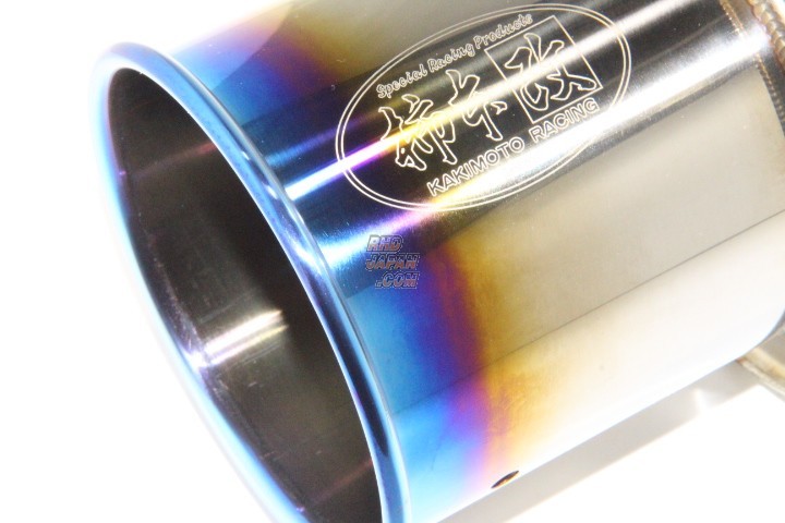 Kakimoto Racing GT1.0Z Racing Muffler Exhaust System - Skyline BNR32 ...