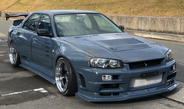 URAS CHO Super Wide Aero System Body Kit 11pcs Full Kit - Skyline R34 4 ...