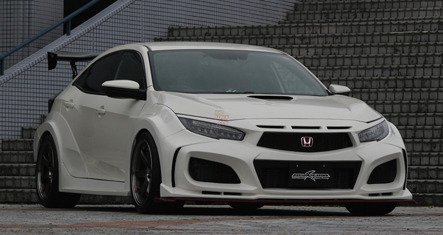 M&M Honda Hyper Wide Body Kit Type MR01 Model - Civic FK7 Civic Type-R FK8 Zenki - RHDJapan