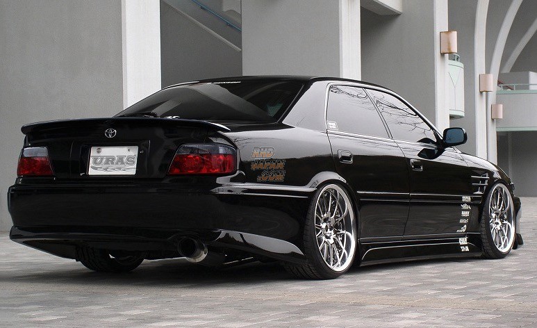 URAS Side Step Set Style-L - JZX100 Chaser - RHDJapan