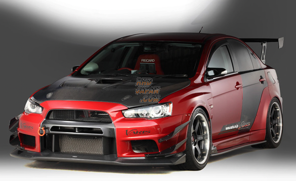 Varis Wide Body Kit Full Kit Version 1 Kit A FRP - Lancer Evolution X CZ4A - RHDJapan