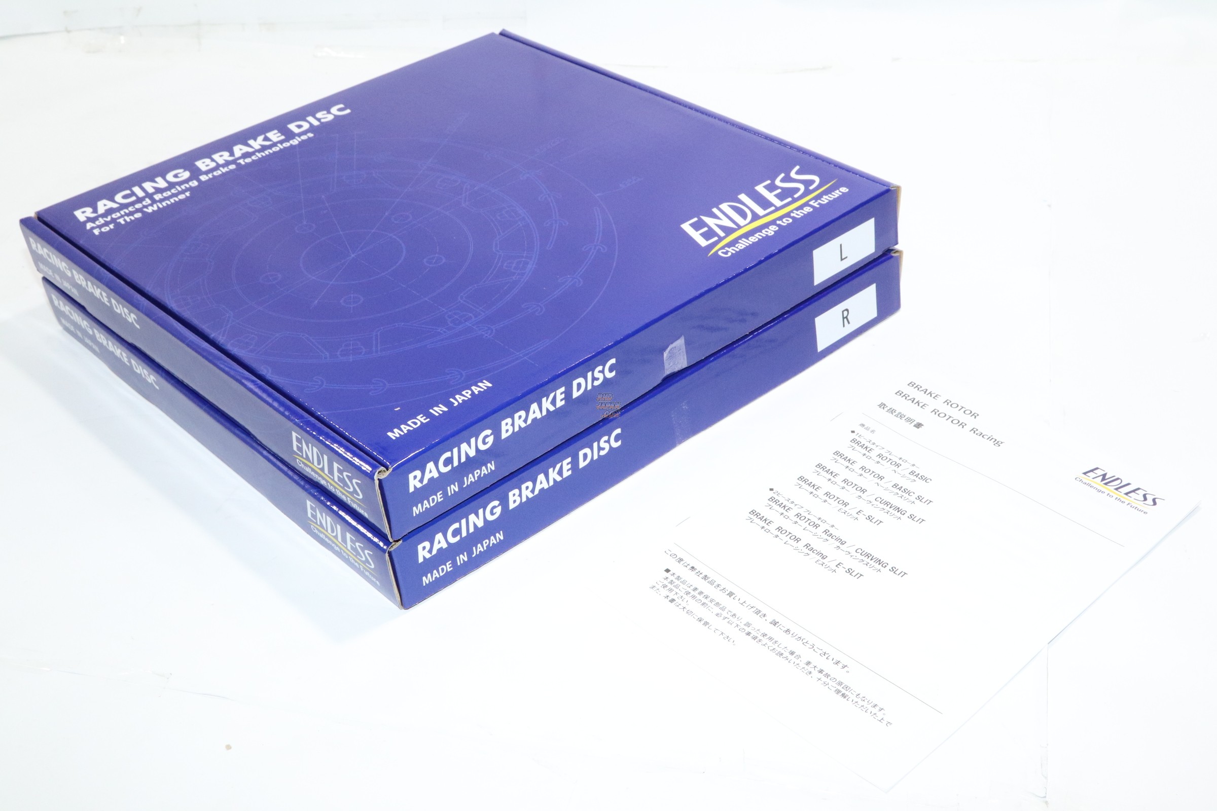 Endless Racing E-Slit Replacement Brake Disc Right - GR Yaris GXPA16 - RHDJapan