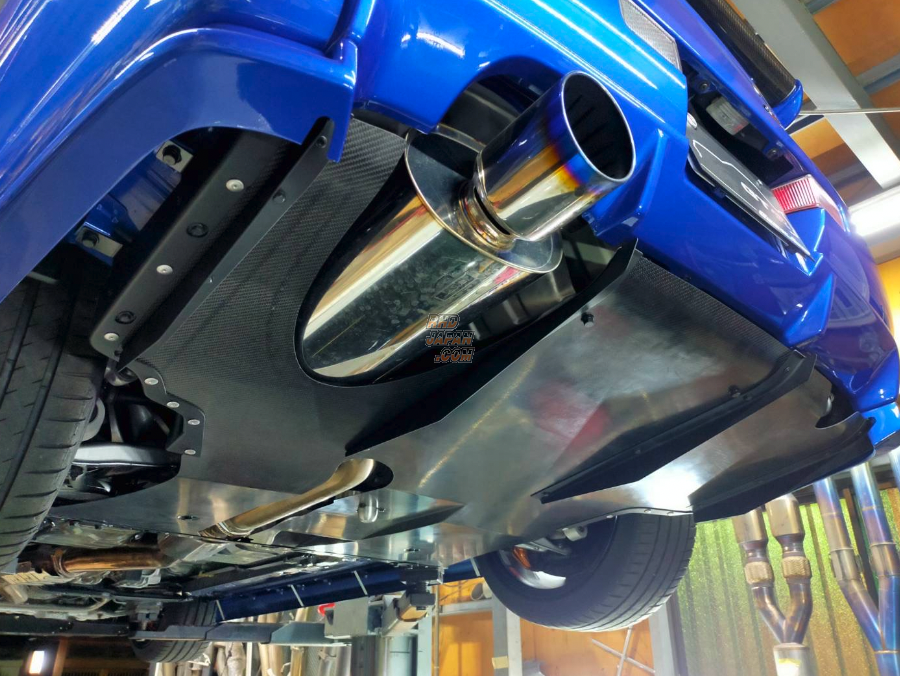 G-Style Global Auto Rear Under Diffuser Dry Carbon Fiber - Skyline GT-R ...