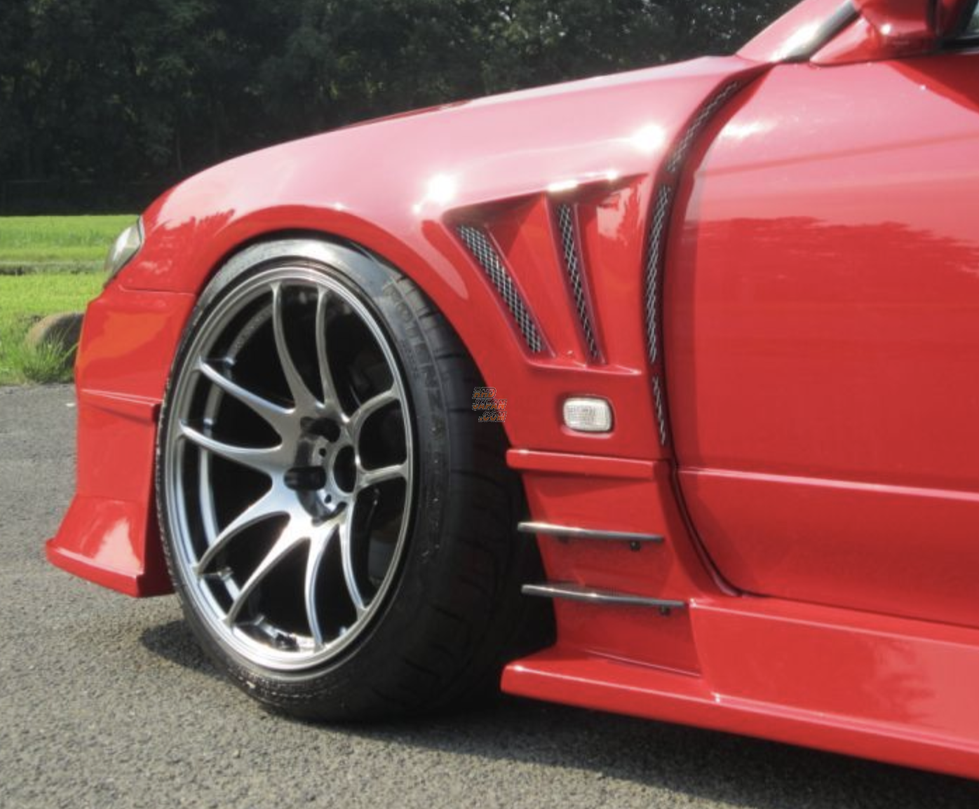 Car Modify Wonder Glare GT Front Wide Fenders 50mm - Silvia S15 - RHDJapan
