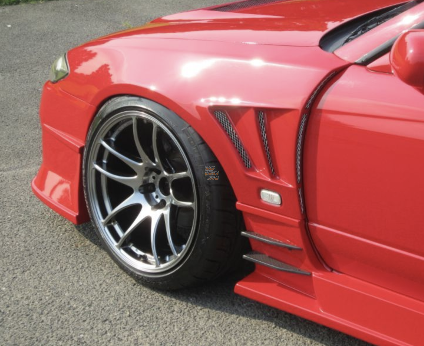 Car Modify Wonder Glare GT Front Wide Fenders 50mm - Silvia S15 - RHDJapan