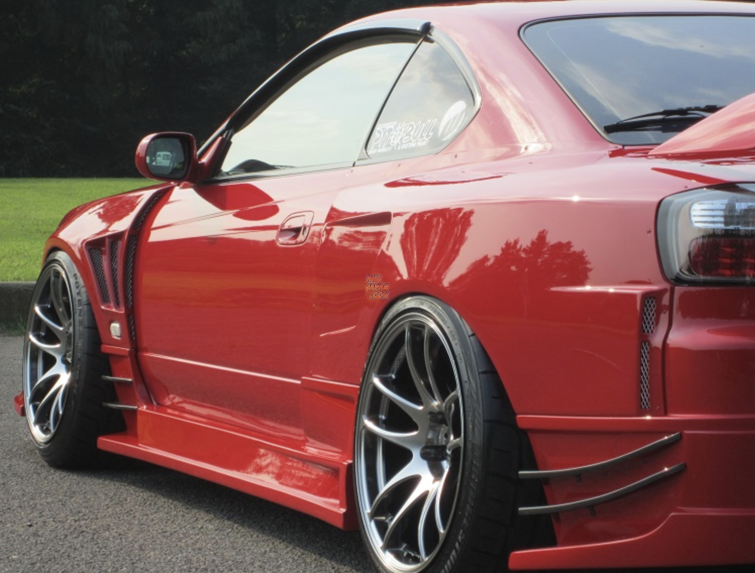 Car Modify Wonder Glare GT Front Wide Fenders 50mm - Silvia S15 - RHDJapan