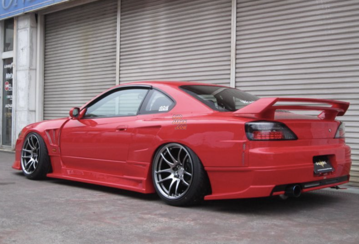 Car Modify Wonder Glare GT Front Wide Fenders 30mm - Silvia S15 - RHDJapan