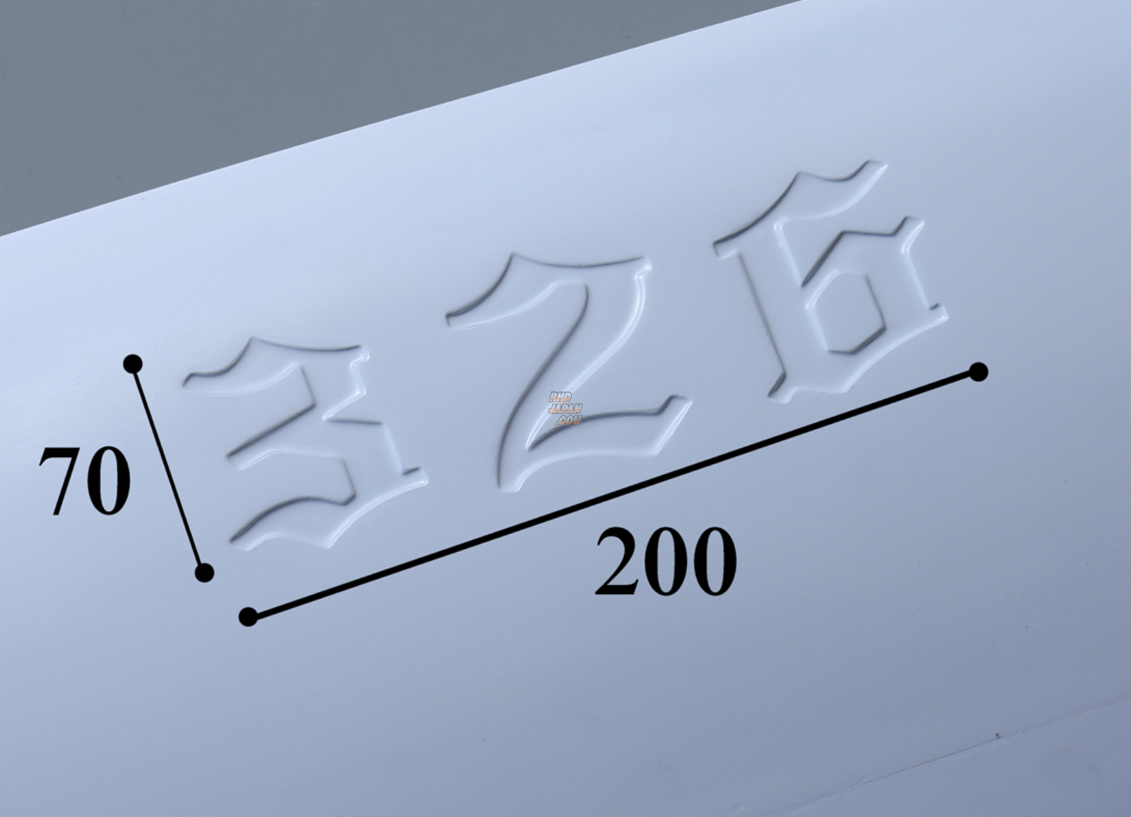 326 Power ManRiki Rear Wing Trunk Spoiler Wide Type - BRZ ZC6 86 ZN6 ...