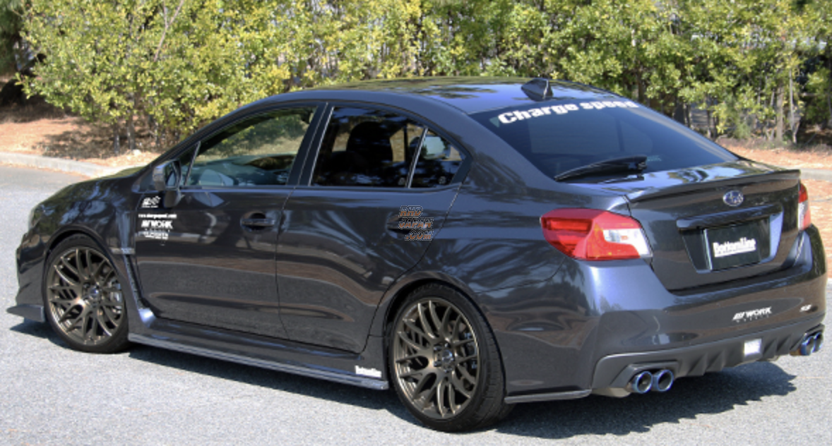 Charge Speed Bottomline Type-1 Side Bottom Under Spoiler Set FRP - WRX ...