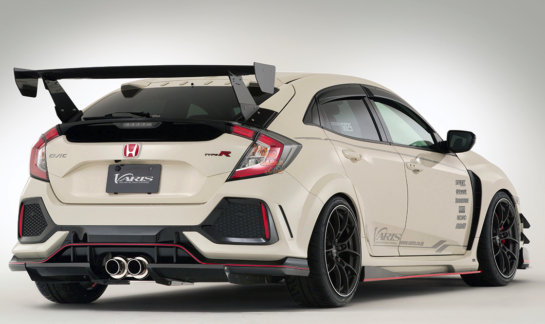 Varis GT-Wing Spoiler for Street II 1530mm Carbon Fiber - Civic Type-R ...