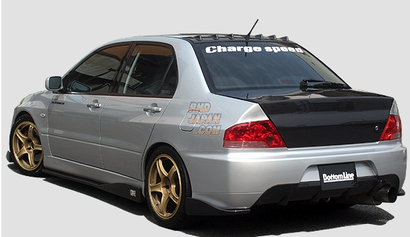 Charge Speed Bottomline Side Steps Lip Carbon Fiber - Lancer Evolution ...