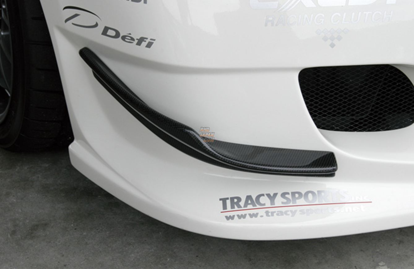 ings N-SPEC Front Bumper Canard Set FRP - Civic FD2 Type-R - RHDJapan