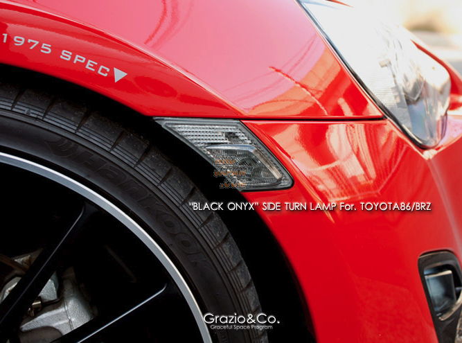 Grazio & Co Side Turn Lamp Set Black Onyx - BRZ ZC6 86 ZN6 - RHDJapan