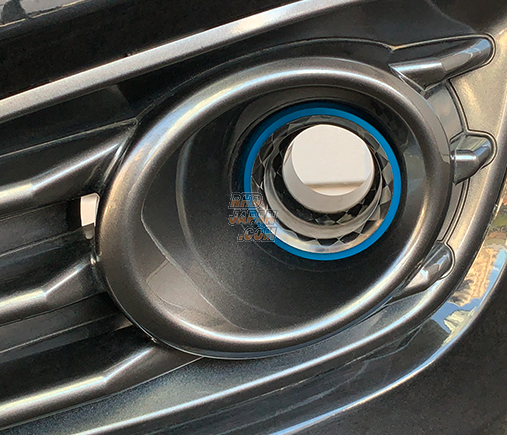 TM Square Fog Lamp Replace Air Funnel Kit Carbon Funnel X Blue Stay - Swift Sport ZC31S ZC32S ...