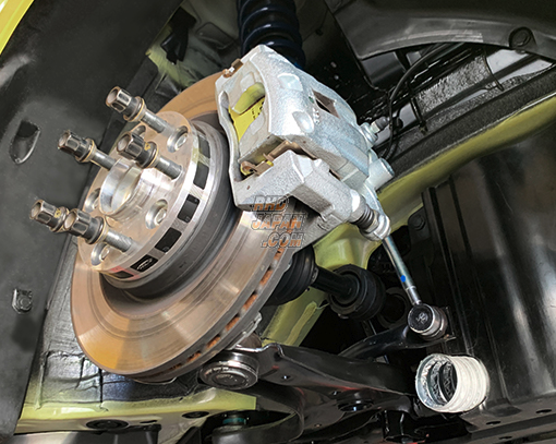 TM Square Fog Lamp Replace Air Funnel Kit Carbon Funnel X Blue Stay - Swift Sport ZC31S ZC32S ...