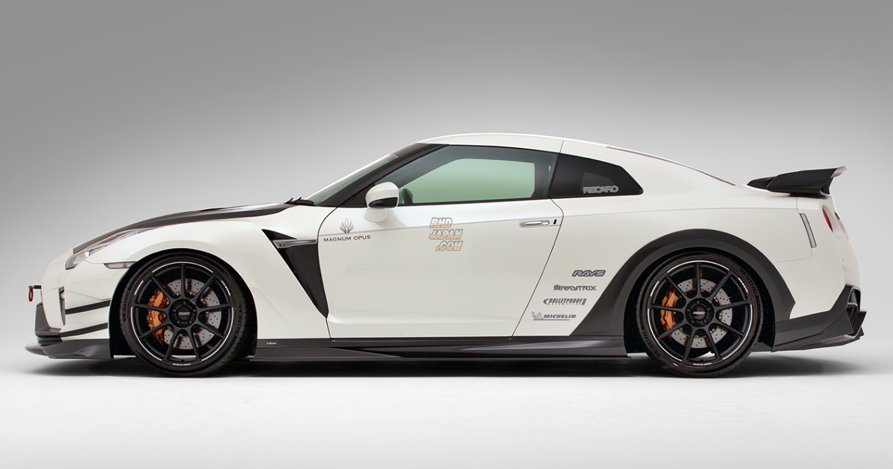 Varis Magnum Opus 2019Ver. Rear Fender Trim Ver.2 Carbon - GT-R R35 ...