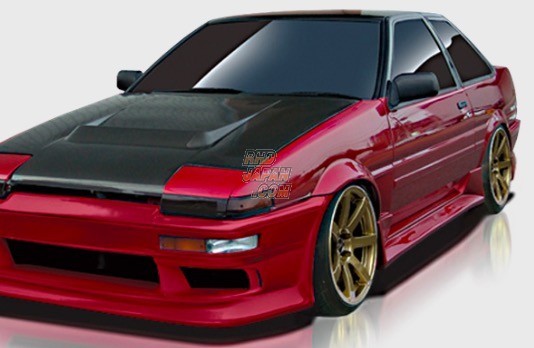 Origin Labo. Front Wide Fender Set +40mm - AE86 Trueno - RHDJapan