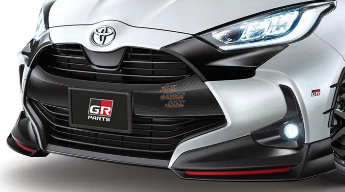 TRD GR Parts Carbon Number Frame - Front - RHDJapan