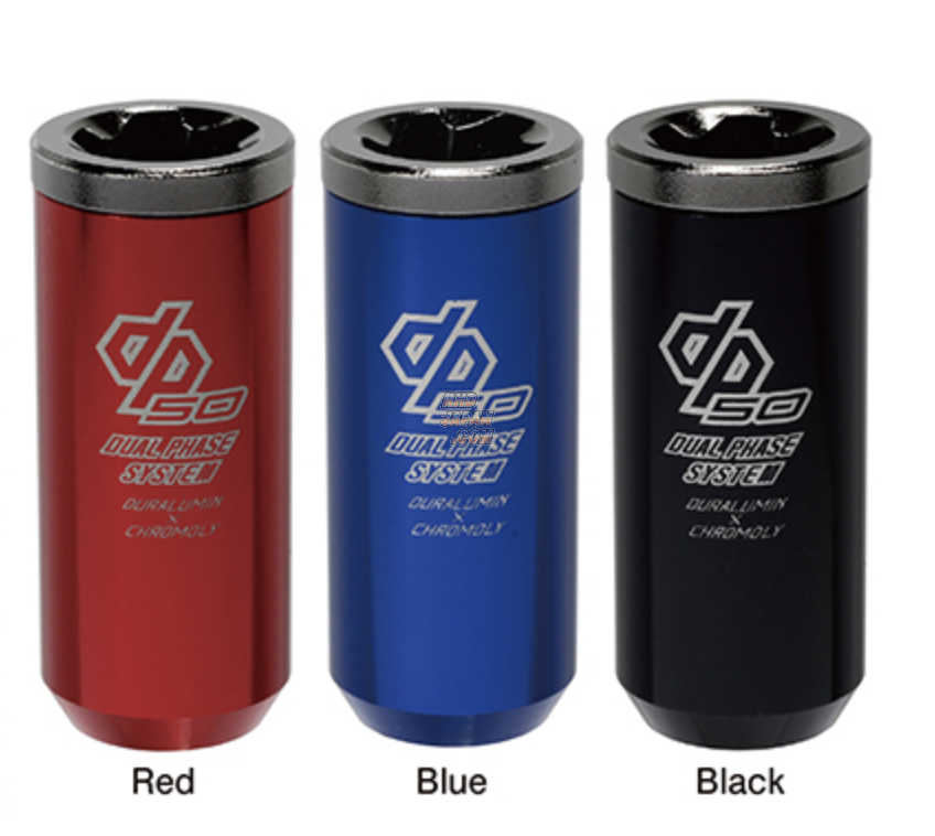 Kyo-Ei KICS Racing Gear Dual Phase System DP50 Nut Set Red 20P - M12xP1.25 - RHDJapan