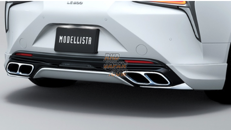 Modellista Aero Parts Rear Skirt & Tail End Finisher Set Unpainted ...