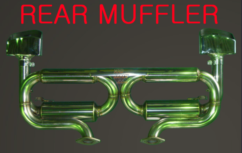 Blow Design Mode Parfume Regalia Rear Muffler Exhaust Dahlia 2 Tail - Soarer 430SCV / Lexus SC ...