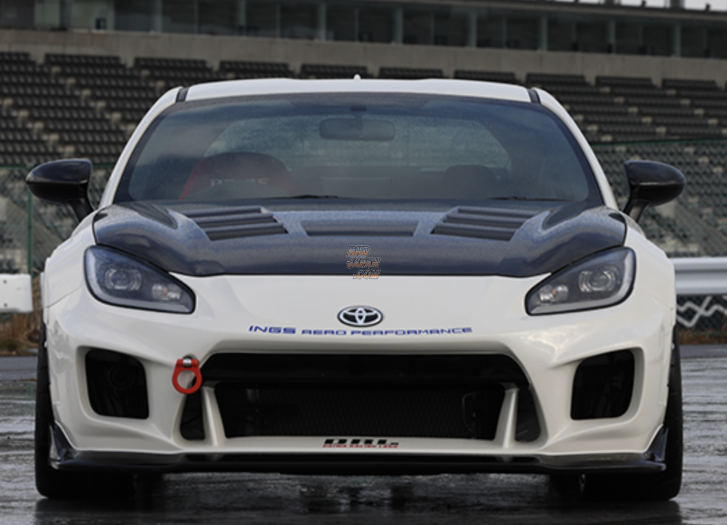 ings N-Spec Wide Aero Fender Kit Front FRP - BRZ ZD8 GR86 ZN8 - RHDJapan