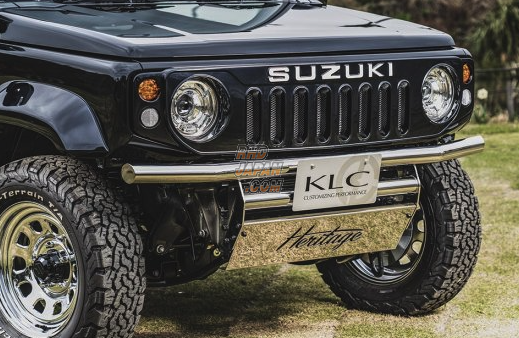 Heritage Face Grille SJ ABS Medium Grey - Jimny JB64 Jimny Sierra JB74W - RHDJapan