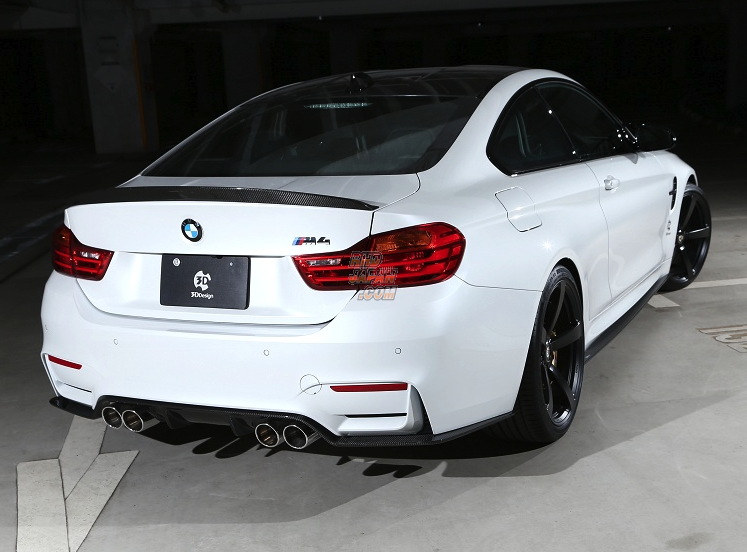3D Design Rear Diffuser Dry Carbon Fiber - BMW M3 F80 M4 F82 - RHDJapan