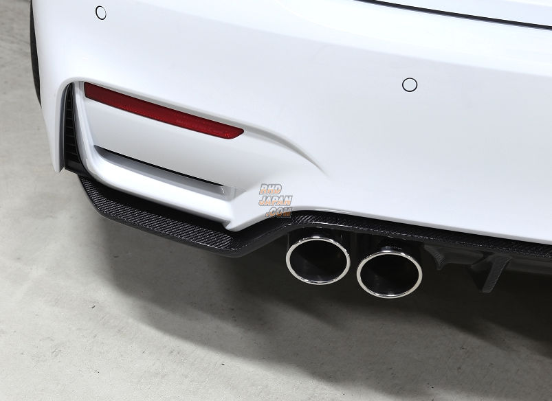 3D Design Rear Diffuser Dry Carbon Fiber - BMW M3 F80 M4 F82 - RHDJapan